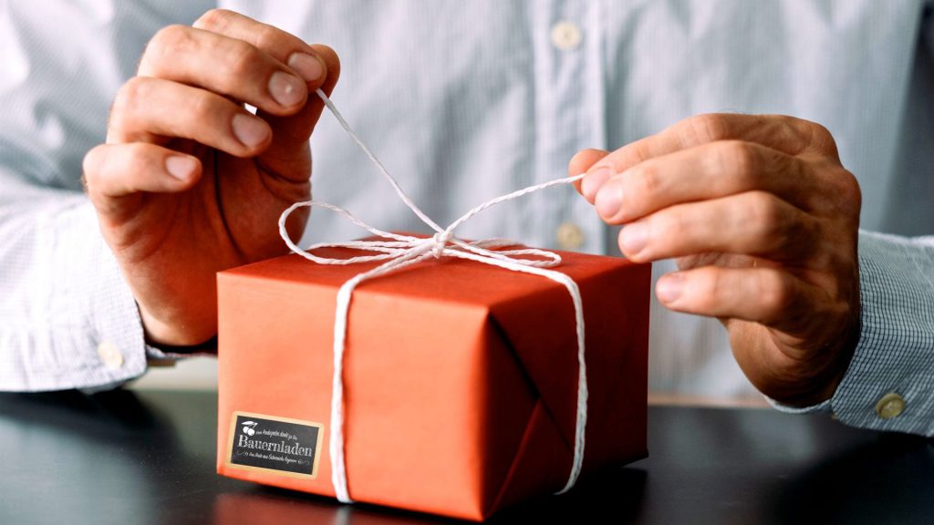 Der beschenkte Mann - Bauernladen